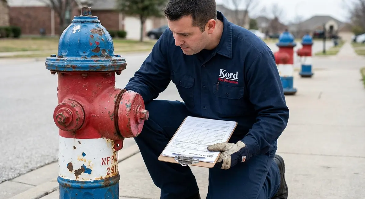 NFPA 291 Fire Hydrant Testing and Marking Guide 2026 - Kord Fire Protection