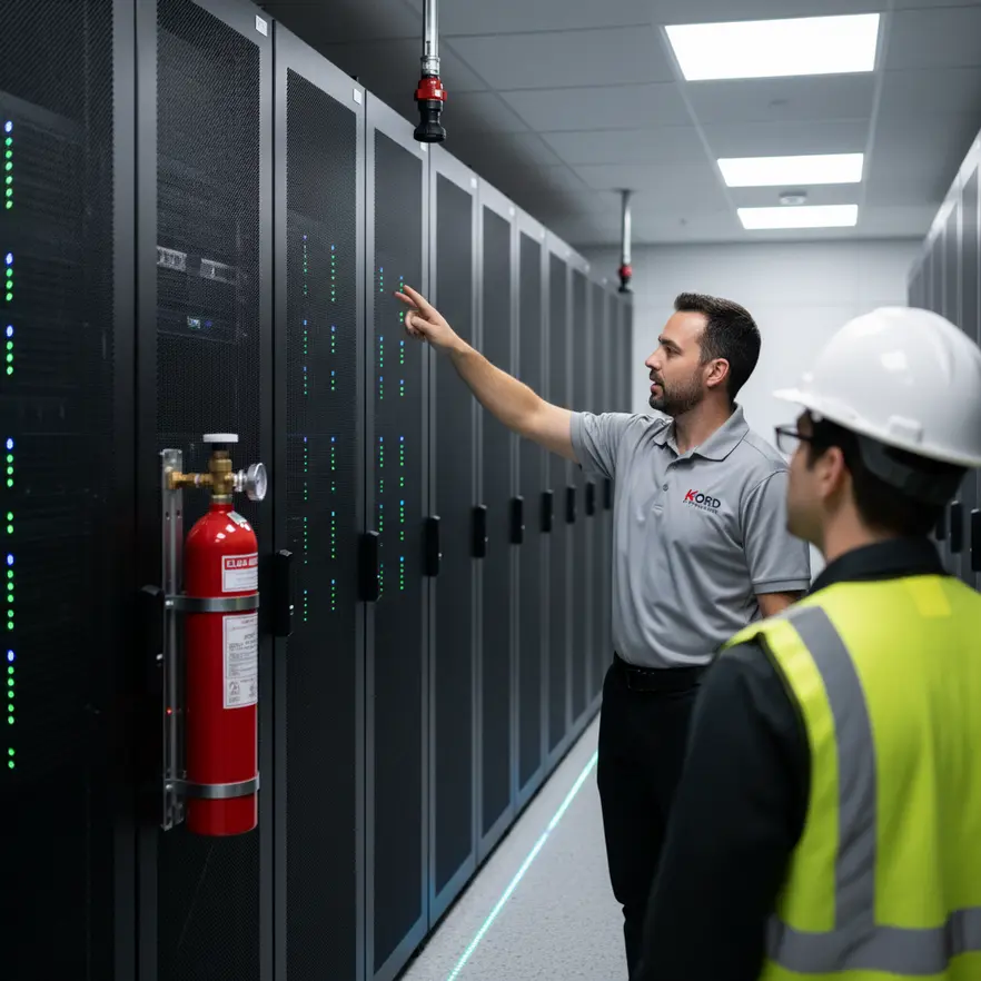 Clean Agent Fire Suppression for Critical Equipment - Kord Fire Protection