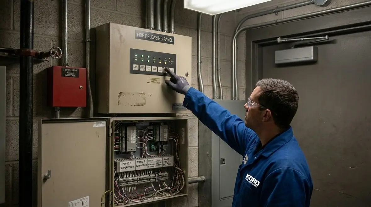 FACP vs Releasing Panel: Fire Alarm Control and Release - Kord Fire ...