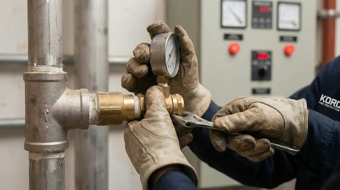Fire Suppression System Recharge After Discharge - Kord Fire Protection