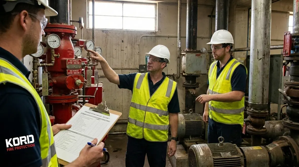 NFPA 25 Section 5.3 Sprinkler System Testing Plan - Kord Fire Protection